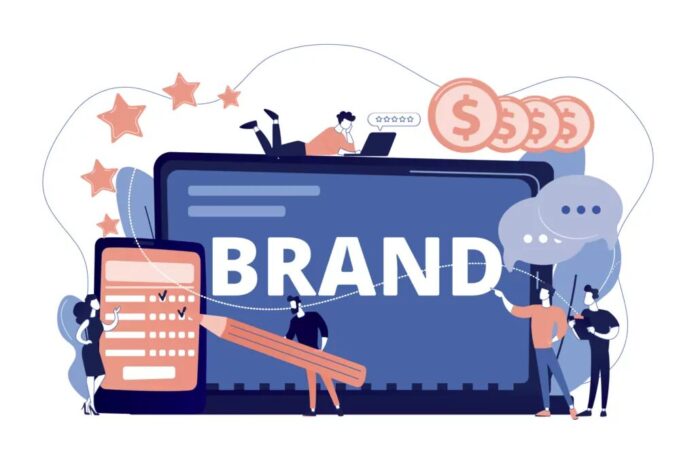 How to make Custom Brand name Background | Create a