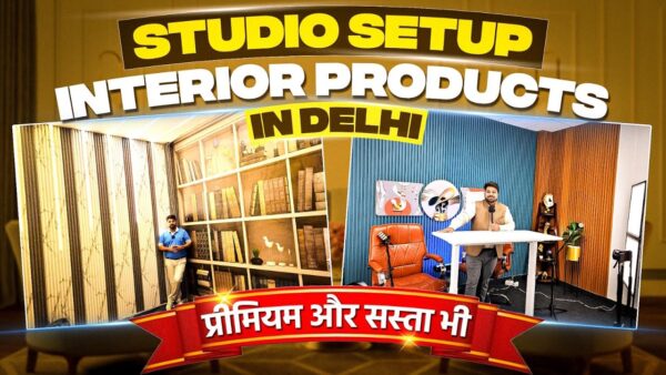 Professional YouTube Studio Setup For Youtubers Under ₹5000