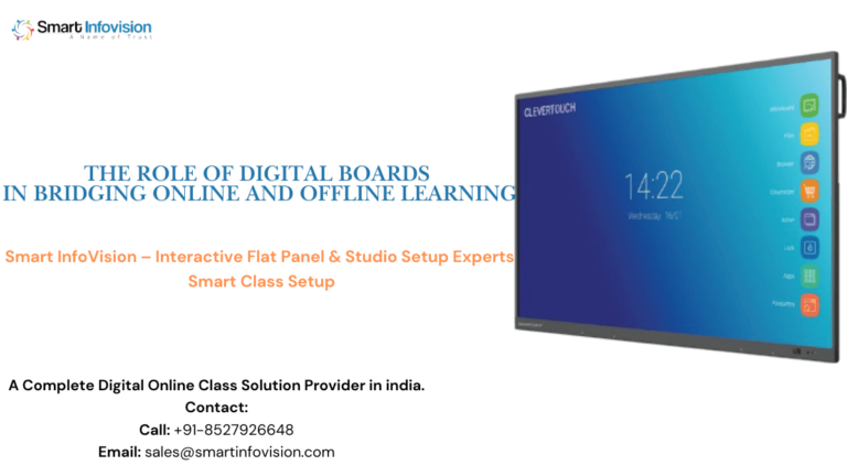 Role of Digital Boards in Bridging Online and Offline Learning