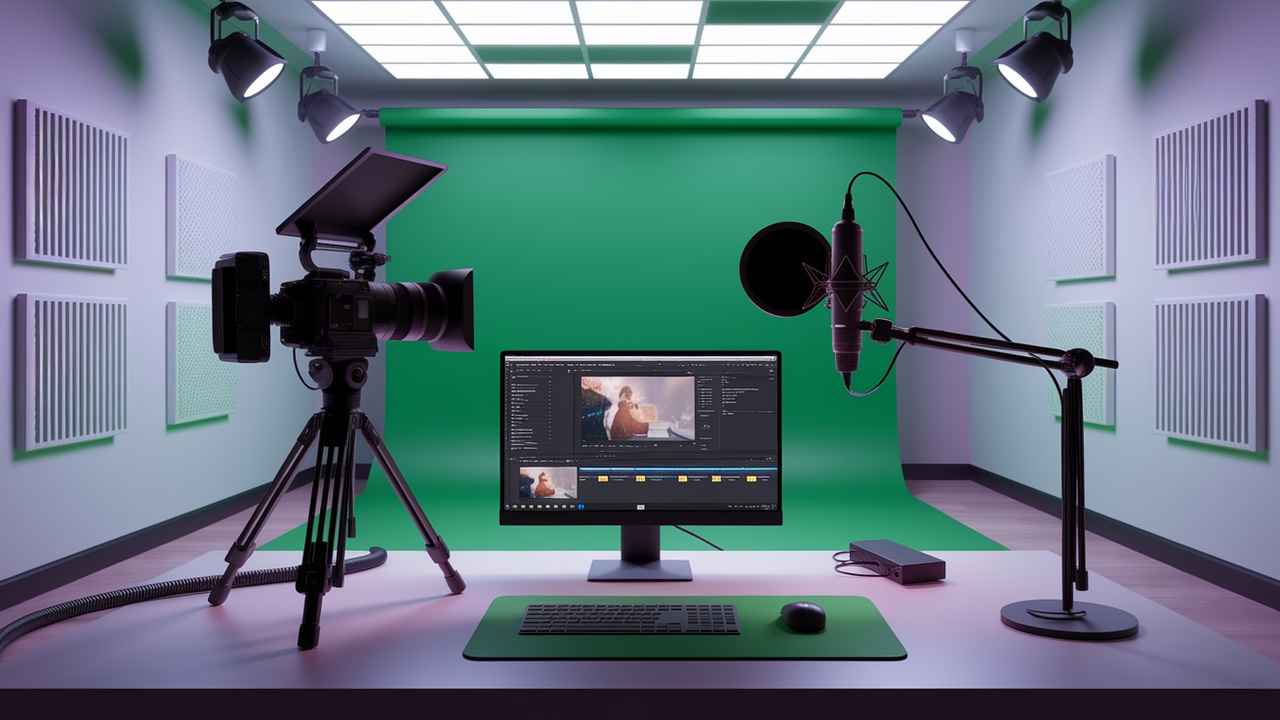 Creating a Professional YouTube Studio Setup in Jaunpur