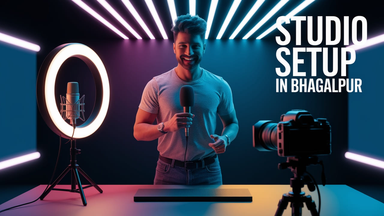 Complete Studio Setup in Bhagalpur, Bihar for Creators & Educators